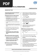 Anglictina Didakticky Test Jaro 2025 Zadani | PDF