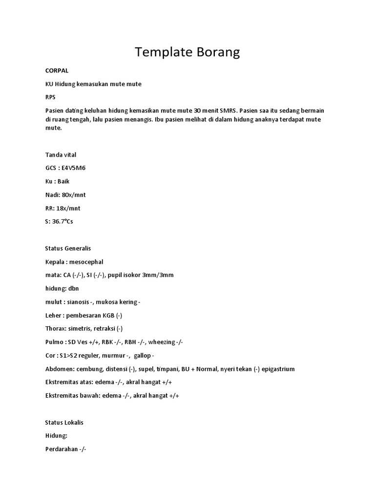 Contoh Draft Konsul | PDF