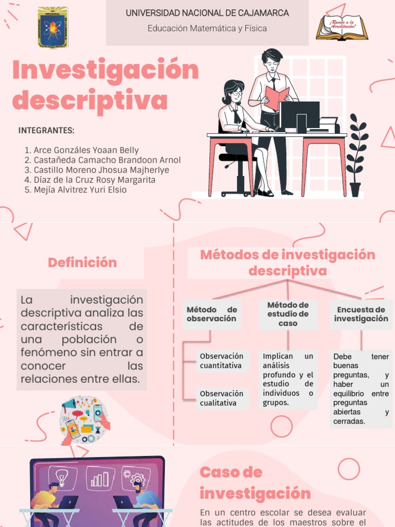 8 Investigación Descriptiva Retroalimentación | PDF | Método de enseñanza | Tecnología de ...
