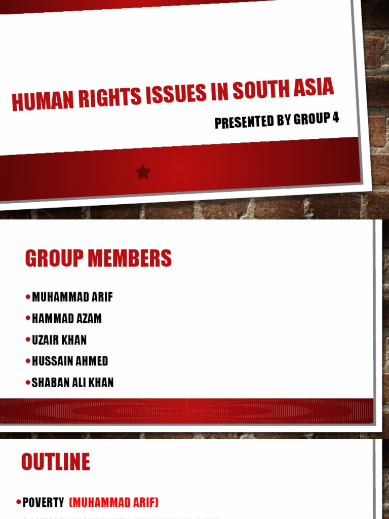Human Rights Issues in South Asia | PDF | Dalit | South Asia