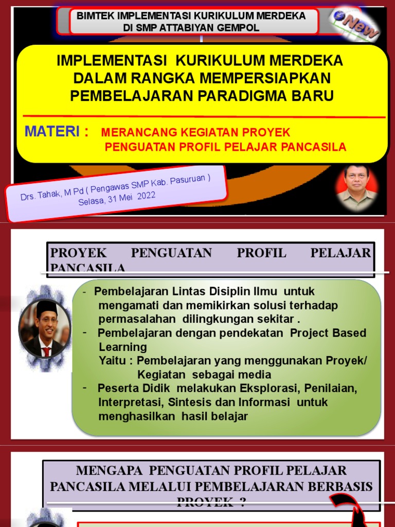 Proyek Penguatan Profil Pelajar Pancasila | PDF