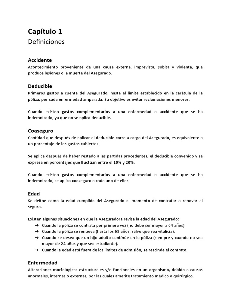 Guia Gastos Medicos Mayores Pdf Póliza De Seguros Hospital
