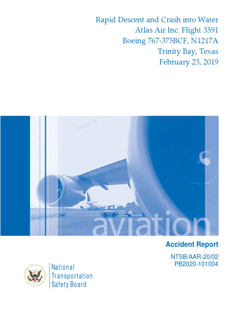 NTSB Report on Atlas Air Flight 3591 Crash | PDF | National ...