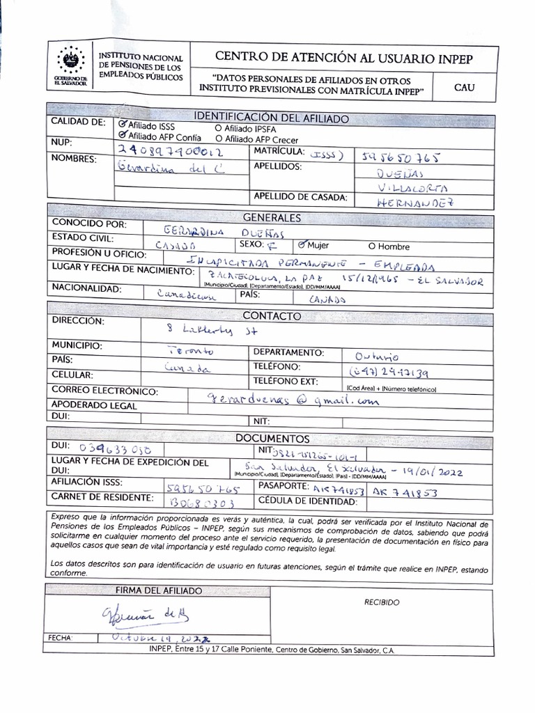 Documentos 2022 INPEP | PDF | Pensión