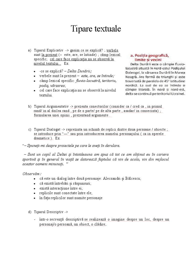 Tipare Textuale | PDF