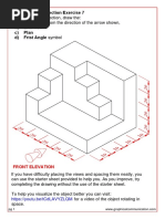 Understanding Miter Lines in Drawing | PDF