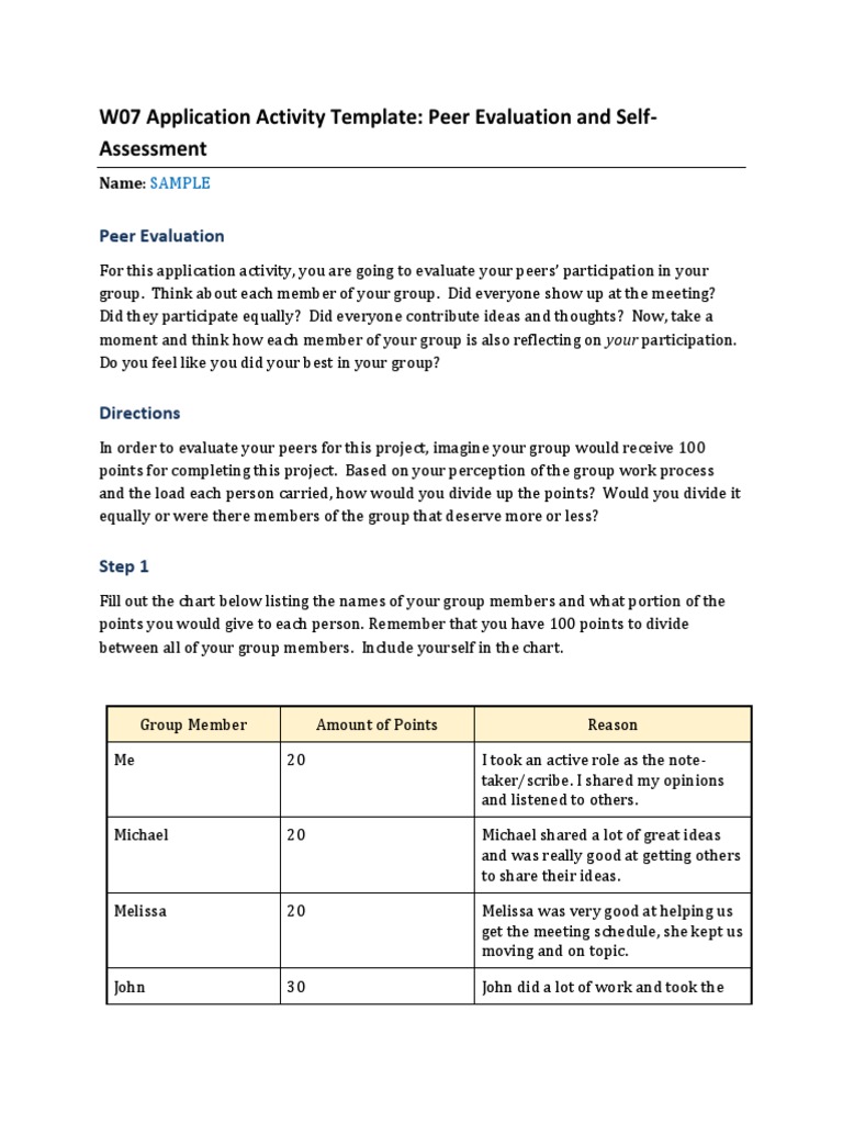 pc103 Document w07ApplicationActivity Sample | PDF | Thought ...