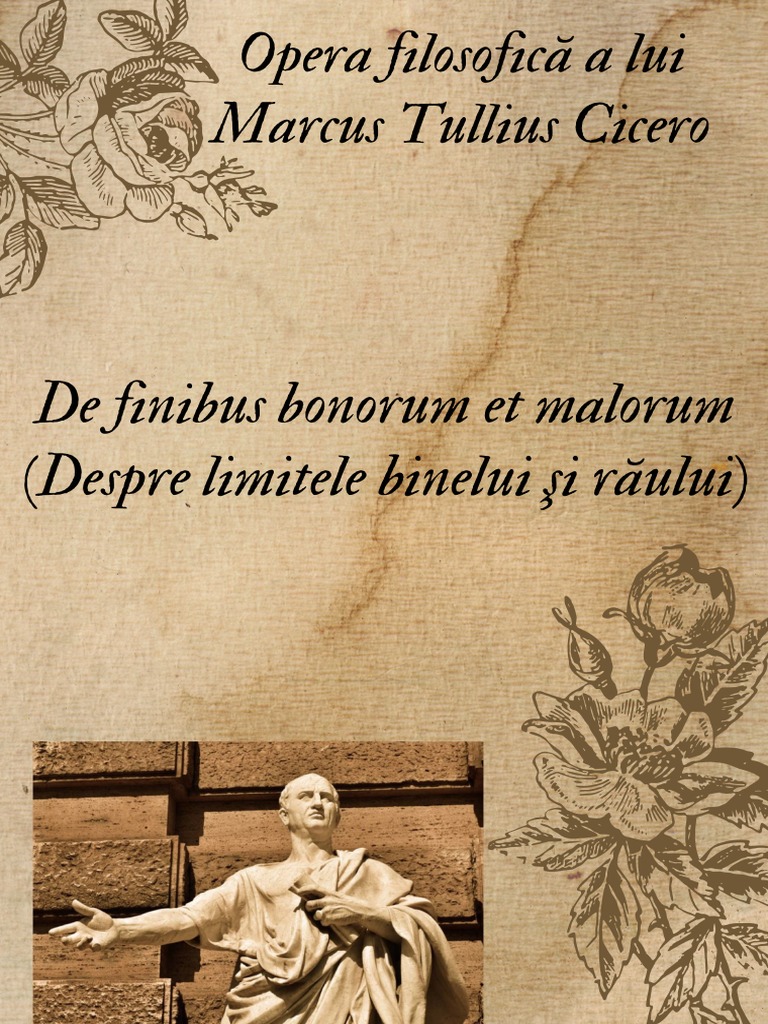 De Finibus Bonorum Et Malorum | PDF