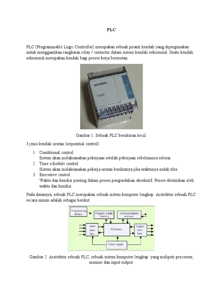 PLC Modul 1 | PDF | Komputer