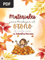 Actividades Infantiles de Otoño | PDF | Hoja | Arboles