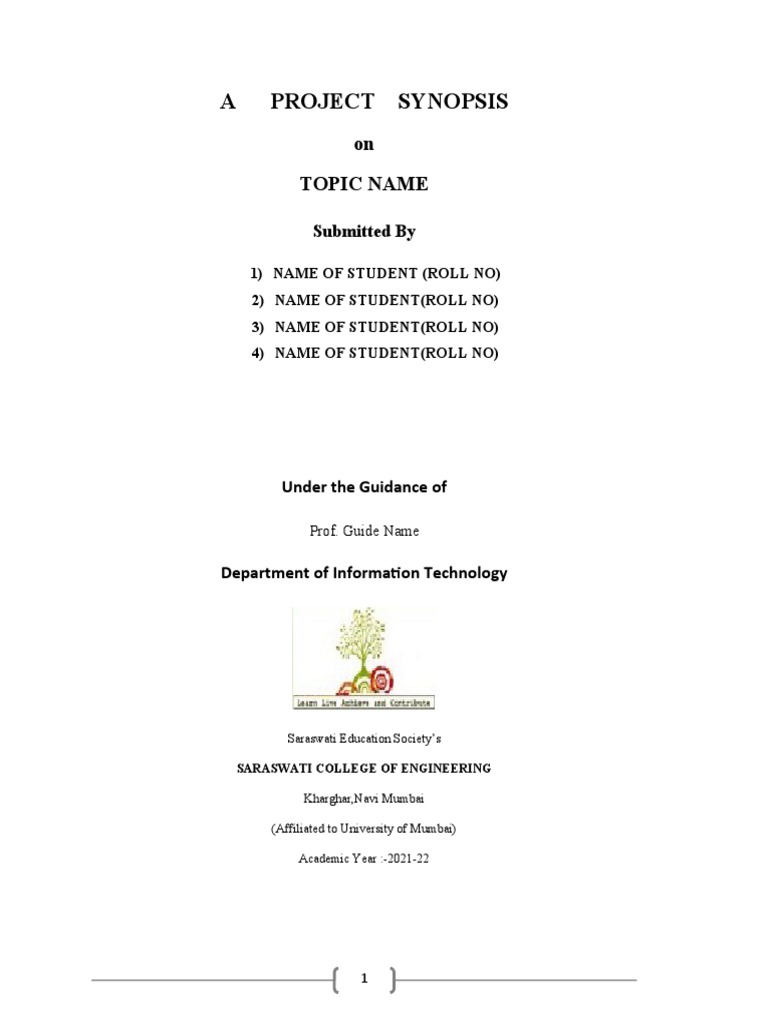 Mini Project Report Format Sem 3-1 | PDF | Engineering | Science