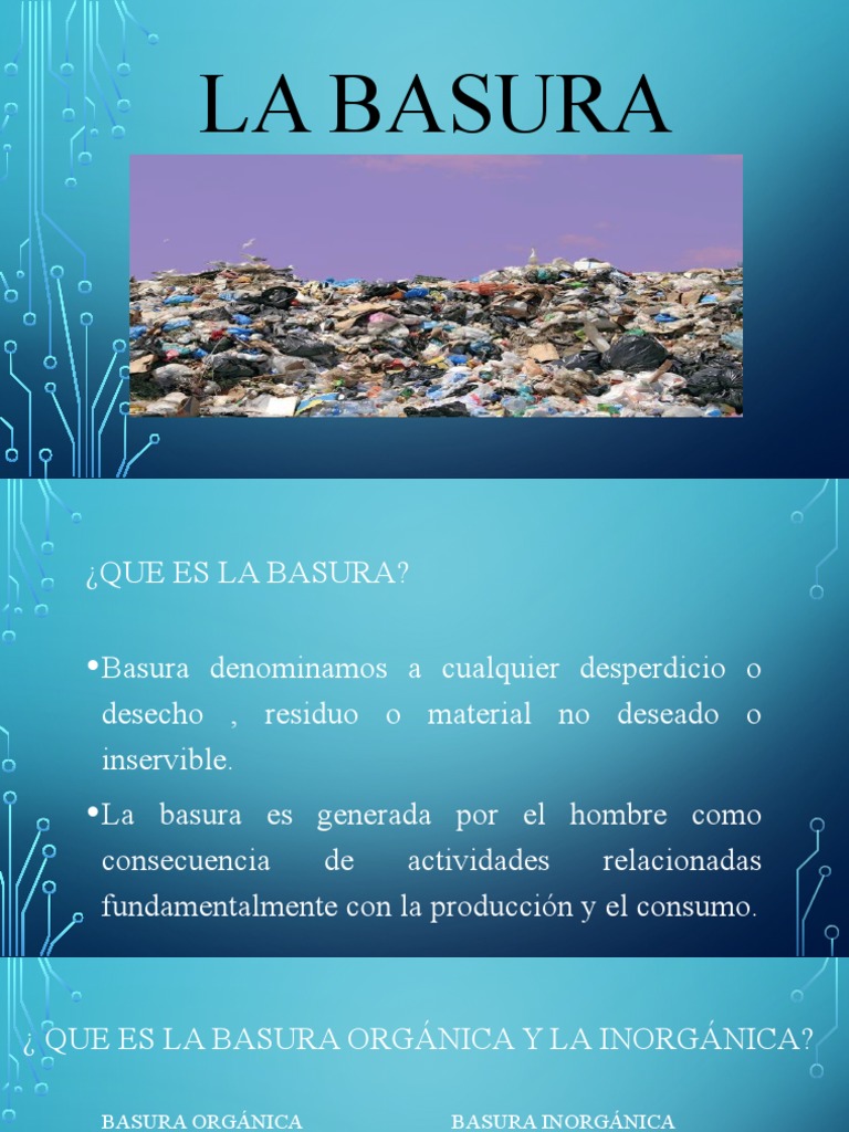 La Basura | PDF | Residuos | Reciclaje
