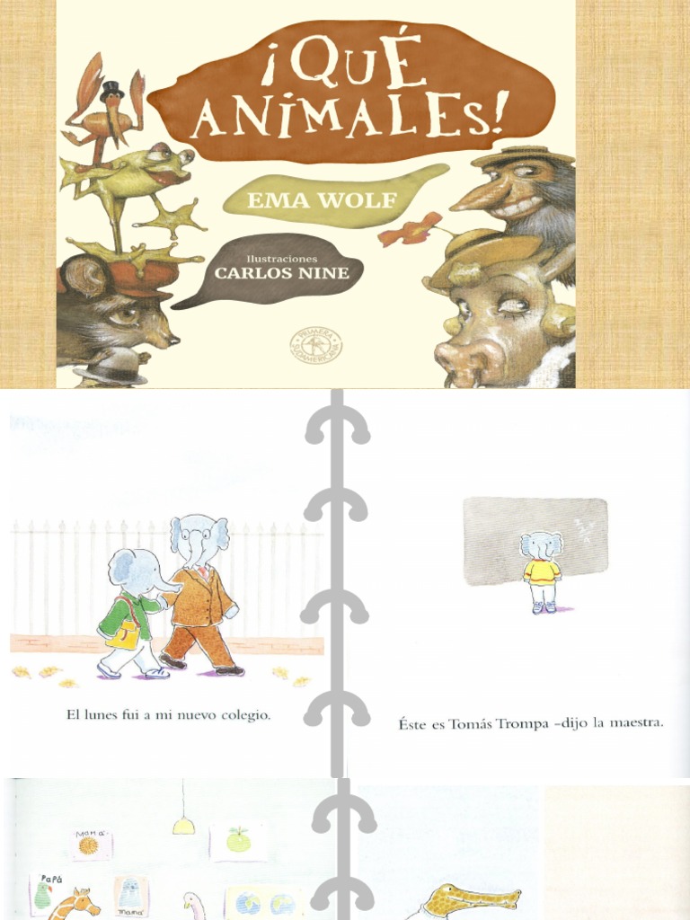 ¿Qué Animales 3° | PDF | Arte | Novela negra, policíaca y suspenso