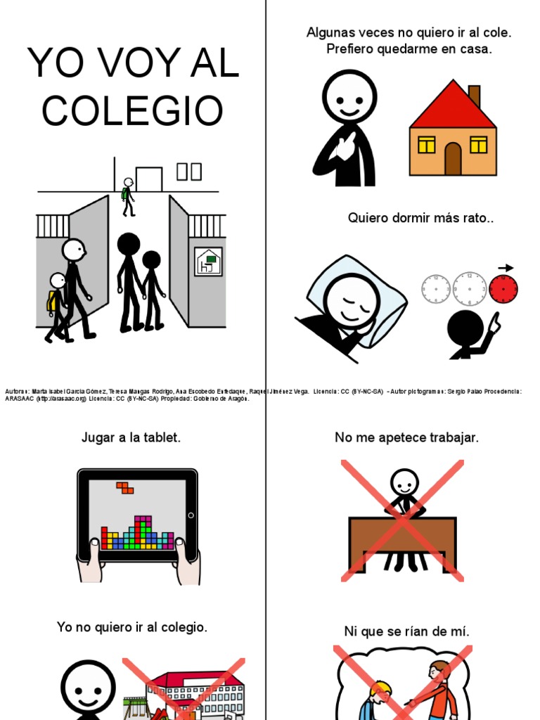 01 Historia Social Voy Al Colegio | PDF