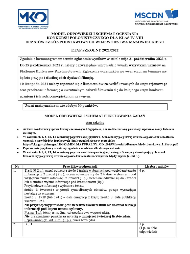 Model Pol SP SZK | PDF