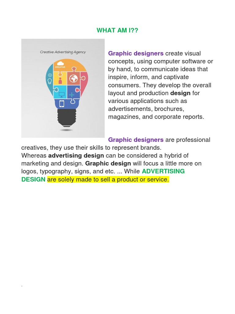 Introduction To Graphic Design | PDF