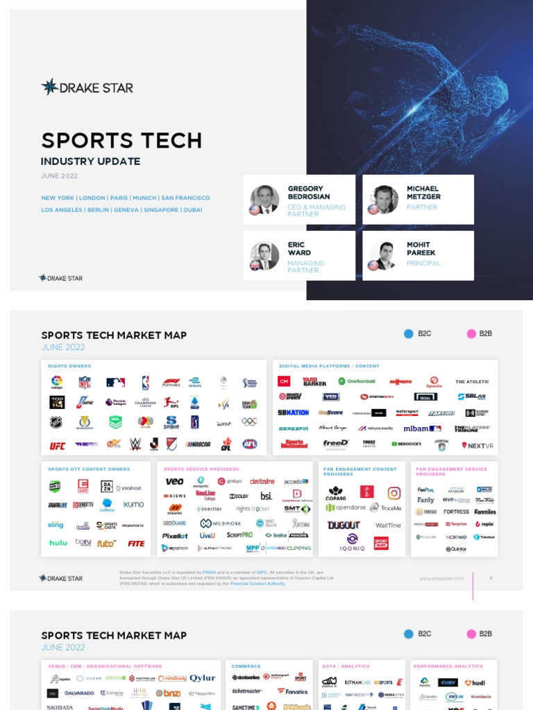Sports Tech Industry Insights | PDF | Companies