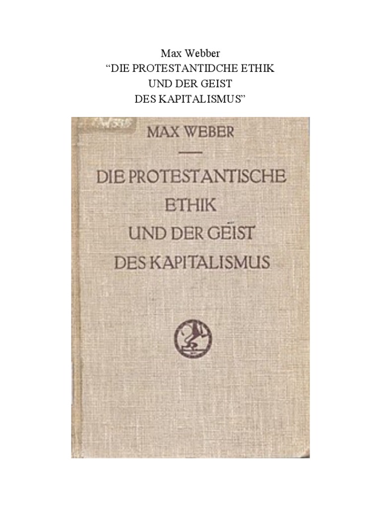 Analisis Buku Max Webber | PDF