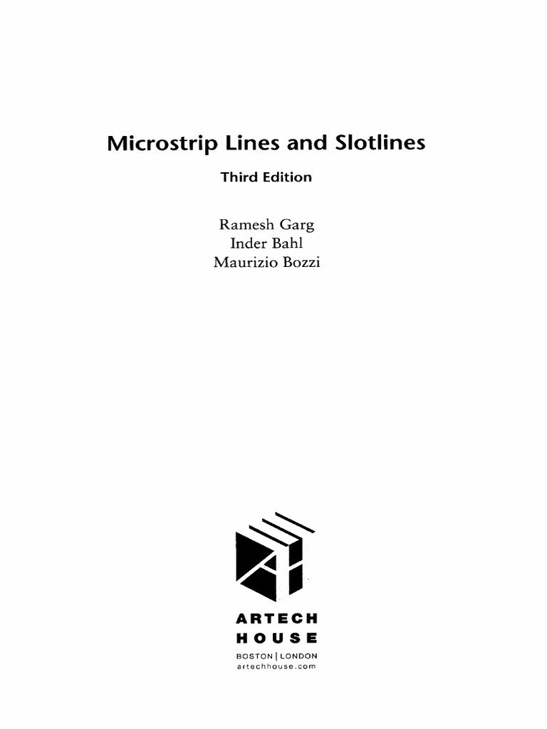 Microstrip: Lines and | PDF | Radio Technology | Electrical Engineering