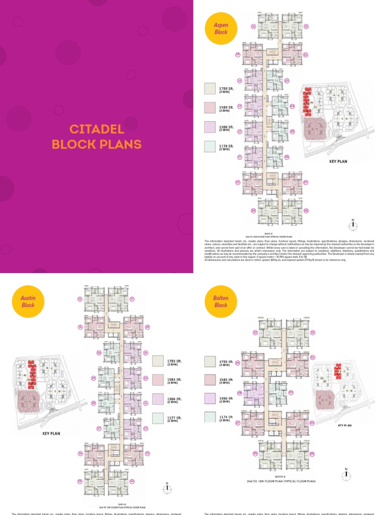 Brigade Citadel Floor Plans Overview | PDF | Legal Liability | Architect