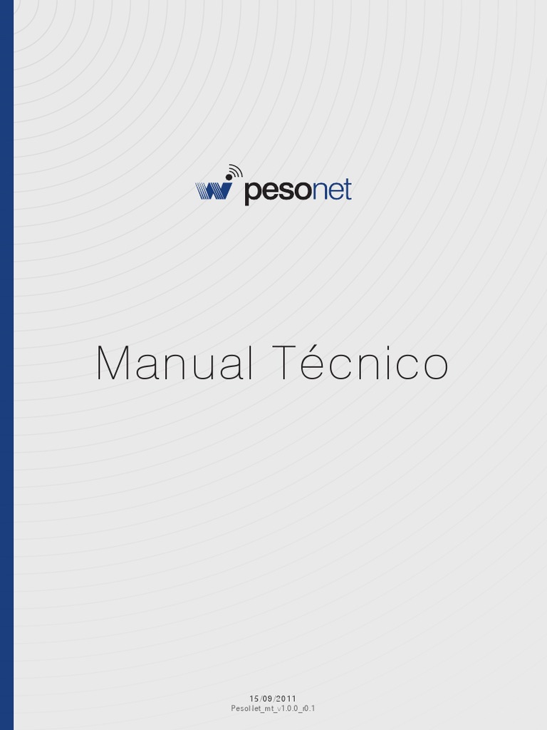 Software Indicador Digital Pesonet Manual | PDF | Microsoft Windows | Rede de computadores