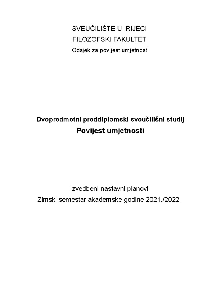 APU Izvedbeni - Preddipl 2021 - 2022 ZS1 | PDF