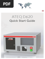 ATEQ F620 Quick Start Manual | PDF | Menu (Computing) | Usb