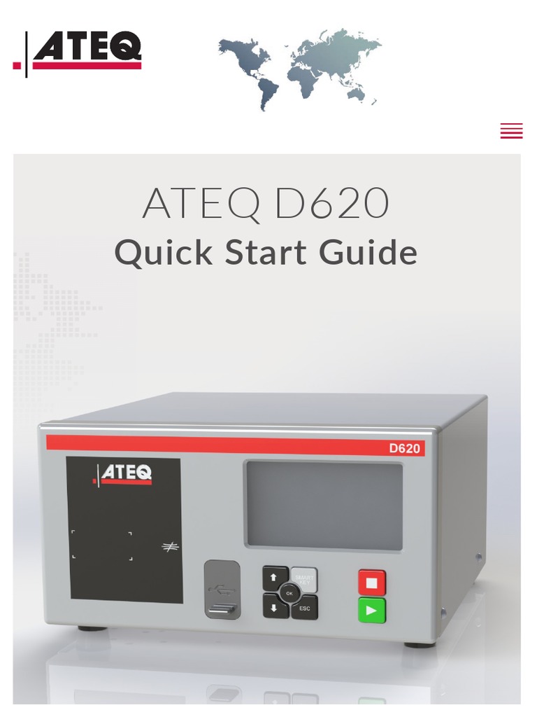 Ateq Quick Start D620 Indd 2018-06-20 4 | PDF | Power Supply | Usb