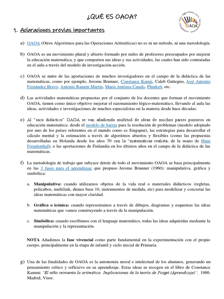 Oaoa Matematicas | PDF | Educación primaria | Geometría