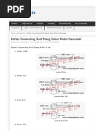 30 Ukuran Stang Seher Semua Motor Dan Cara Meng | PDF