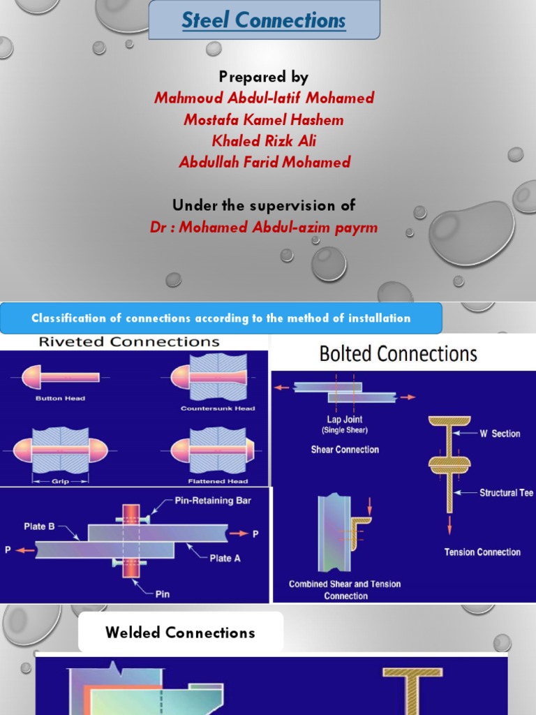 Steel Connections. | PDF | Truss | Beam (Structure)