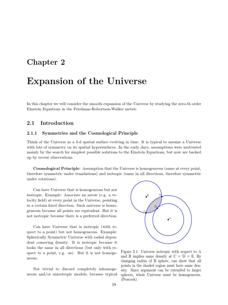 Expansion of the Universe Explained | PDF | Universe | Coordinate System