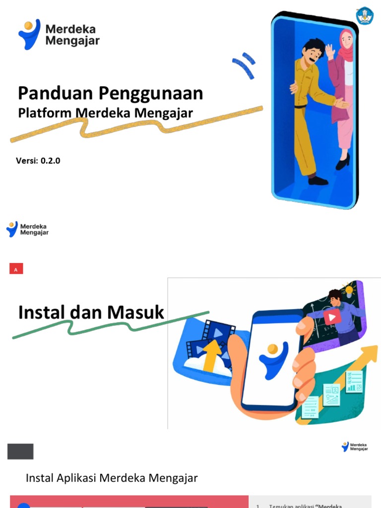 Panduan Instal dan Login Merdeka Mengajar | PDF | Komputer