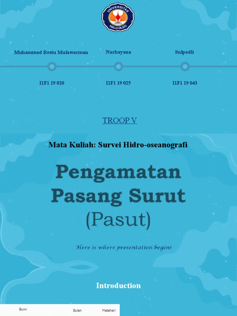 Troop V - PPT - Pasut | PDF