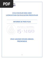 Informe Final de Practicas | PDF | Educación primaria | Salón de clases