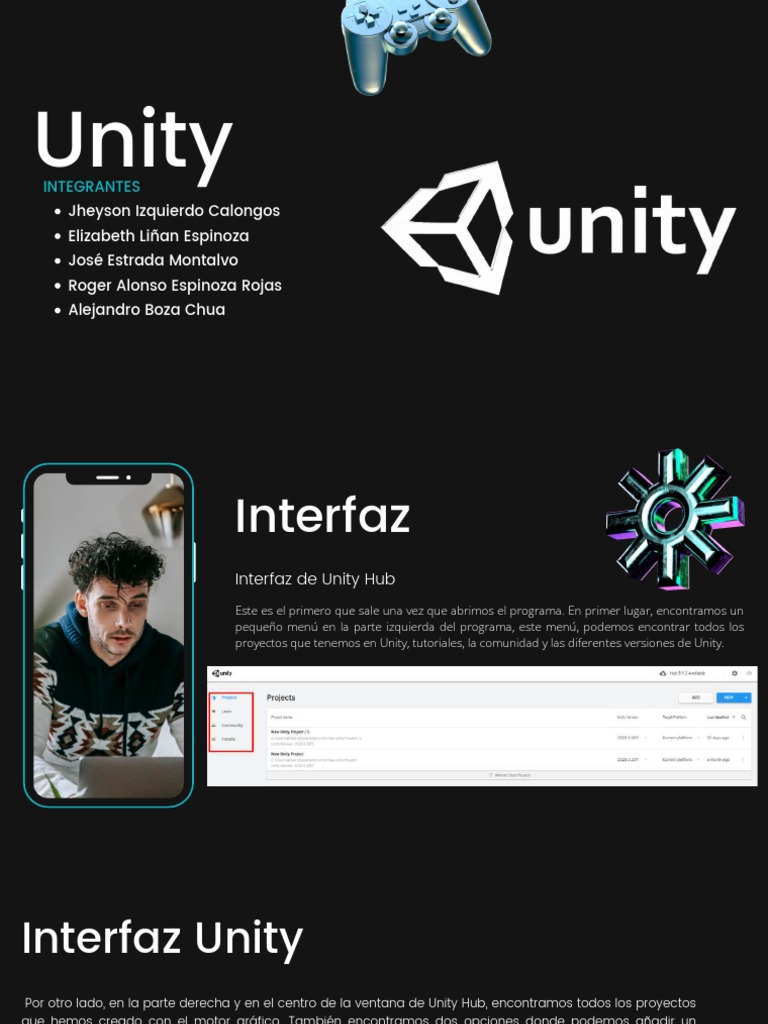 Unity | PDF | Unidad (motor de juego) | Videojuegos