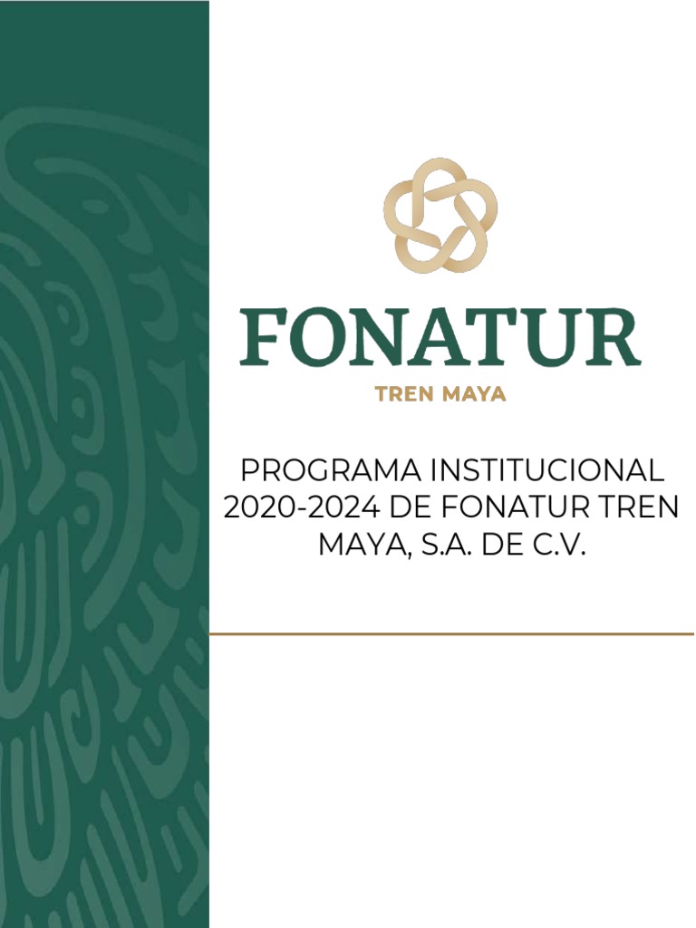 Proyecto Fonatur Tren Maya | Descargar gratis PDF | Turismo | México