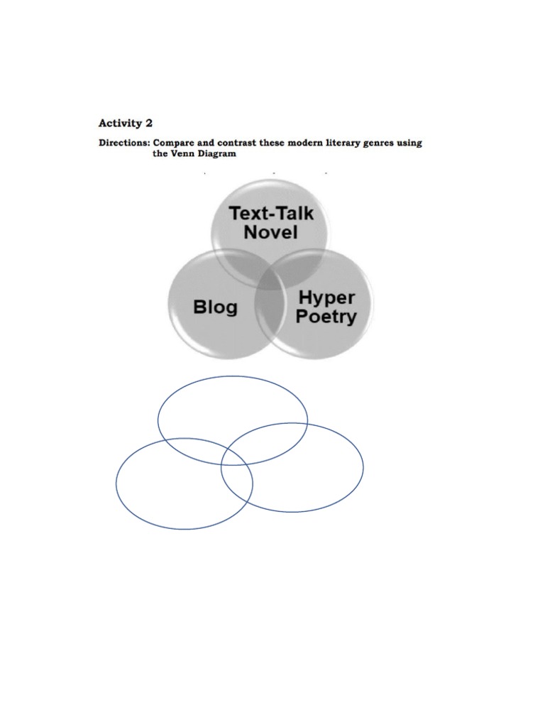 21ST Century Lit ACTIVITY | PDF 21ST Century Lit ACTIVITY | PDF
