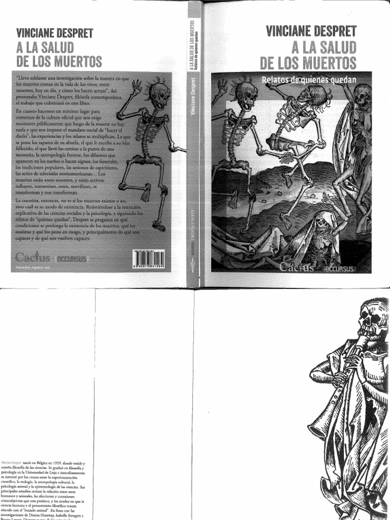A La Salud de Los Muertos Vinciane Despret | PDF