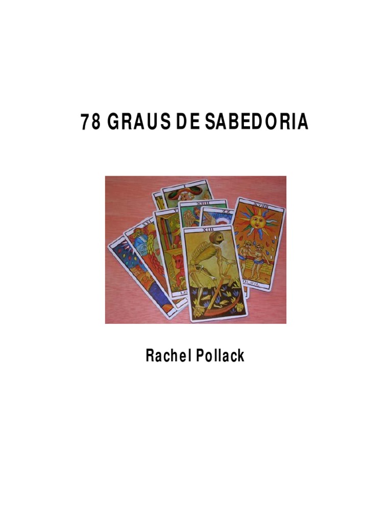 78 Graus de Sabedoria Por Rachel Pollack | PDF | Tarô | Cabala