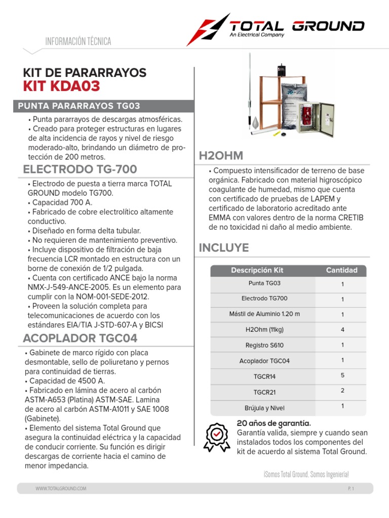 Kit KDA03 | PDF | Electricidad | Ingenieria Eléctrica