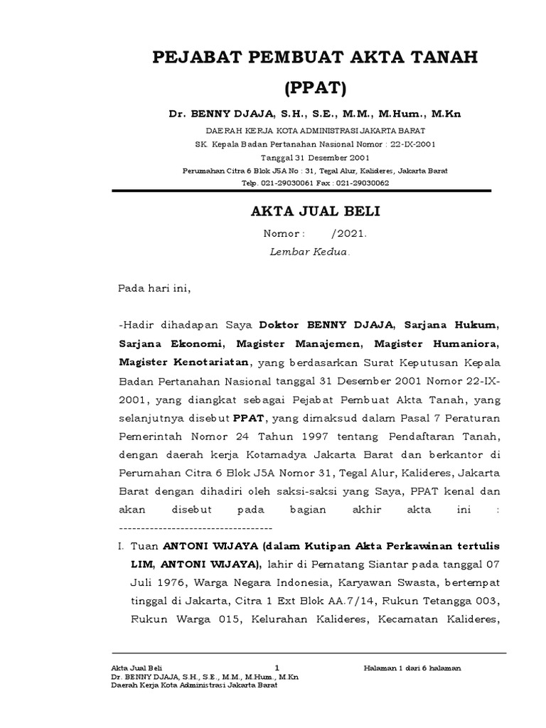 AJB Berdasarkan PJB | PDF