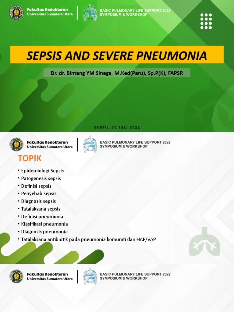 Sepsis and Severe Pneumonia (2022) | PDF | Pneumonia | Methicillin ...