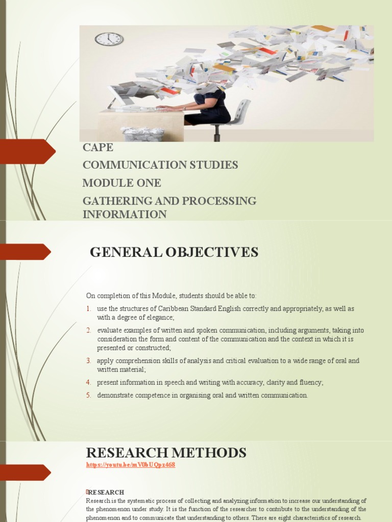 Gathering and Processing Information: An Introduction to Research ...