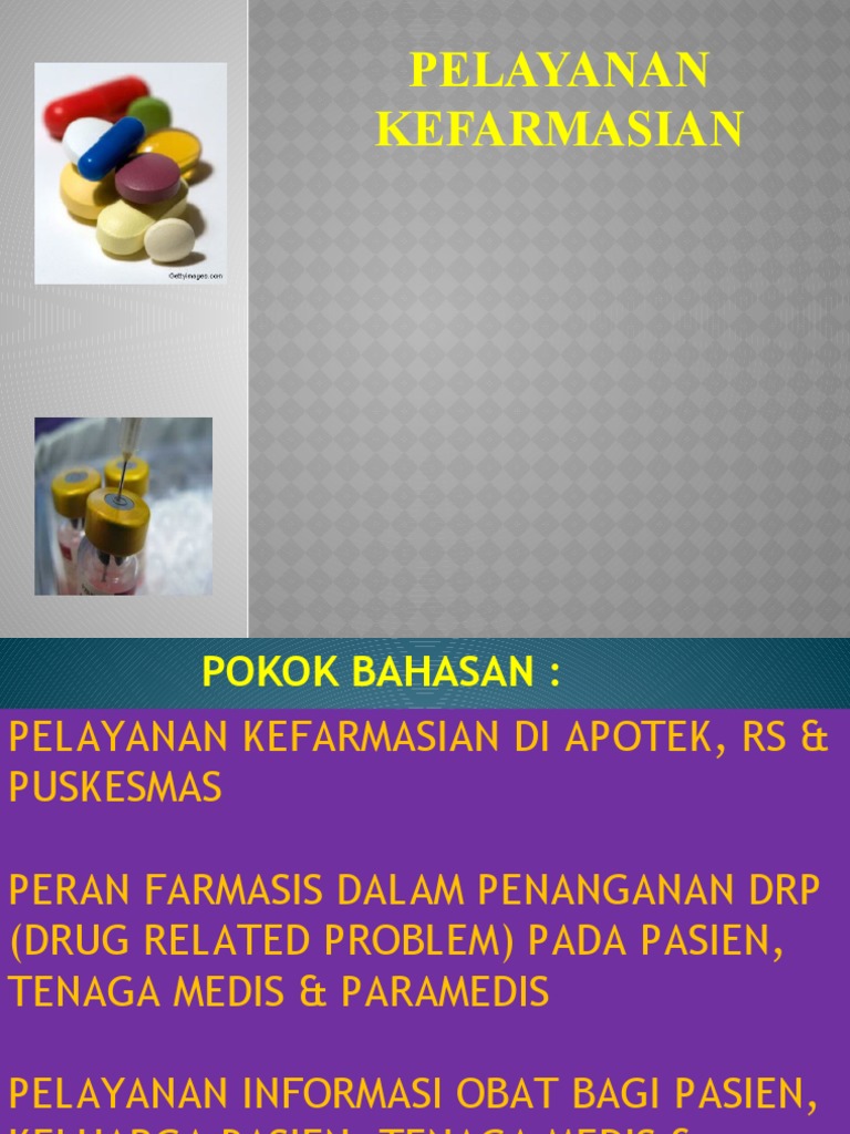 Pelayanan Informasi Obat Pdf