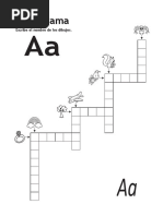 Crucigrama Del Abecedario | PDF | Grafemas | Lingüística