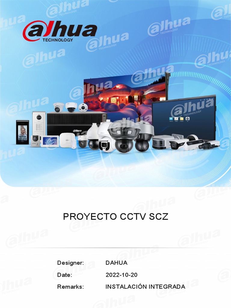 Proyecto CCTV SCZ | PDF