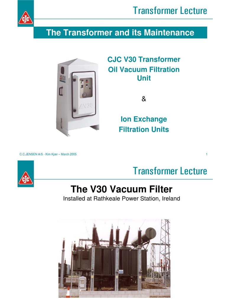 01 Transformer Lecture 140305 Pdf