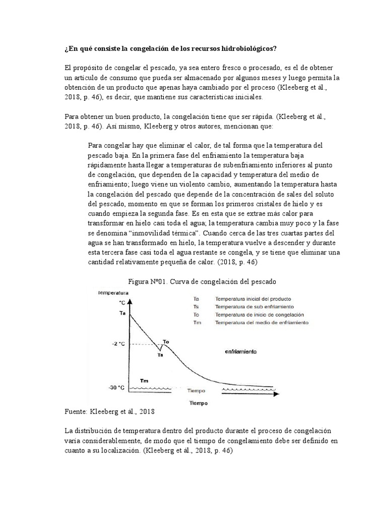 Historia y Curva de Congelamiento | PDF | Agua | Fase (materia)