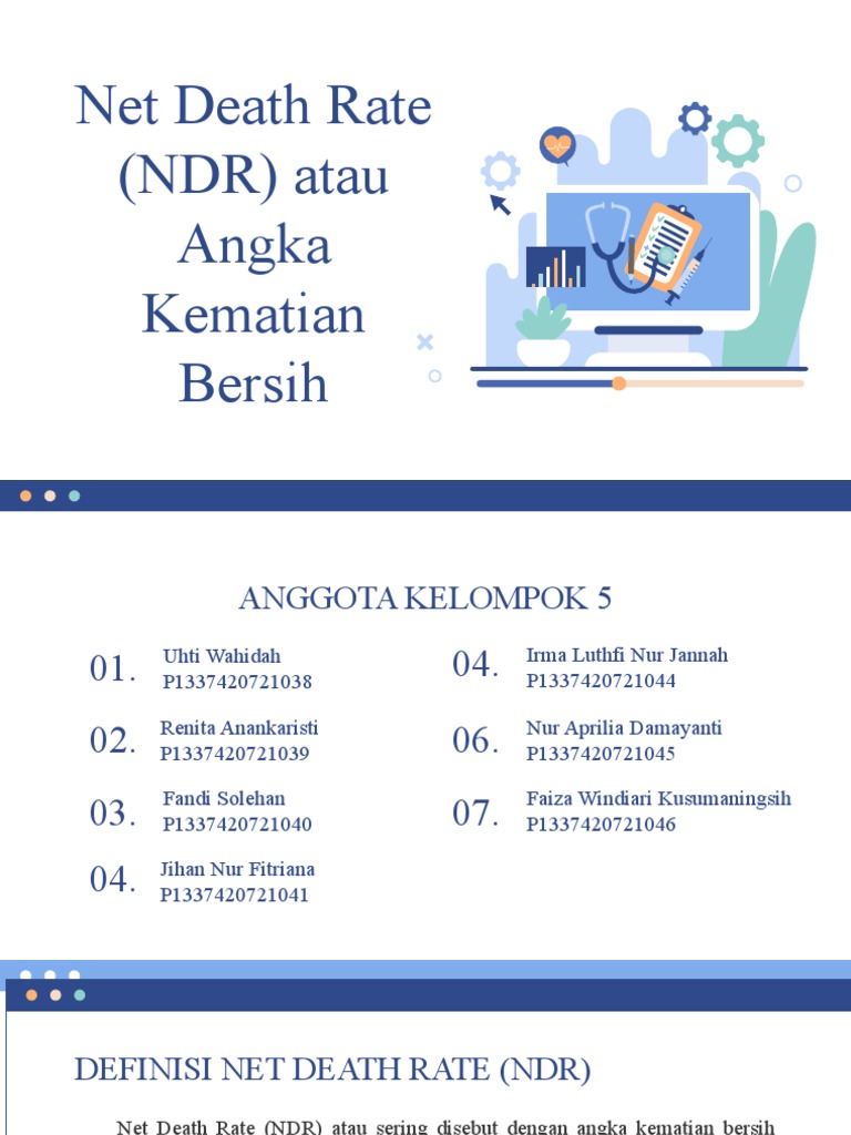 Kel 5 - NDR (Net Death Rate) | PDF